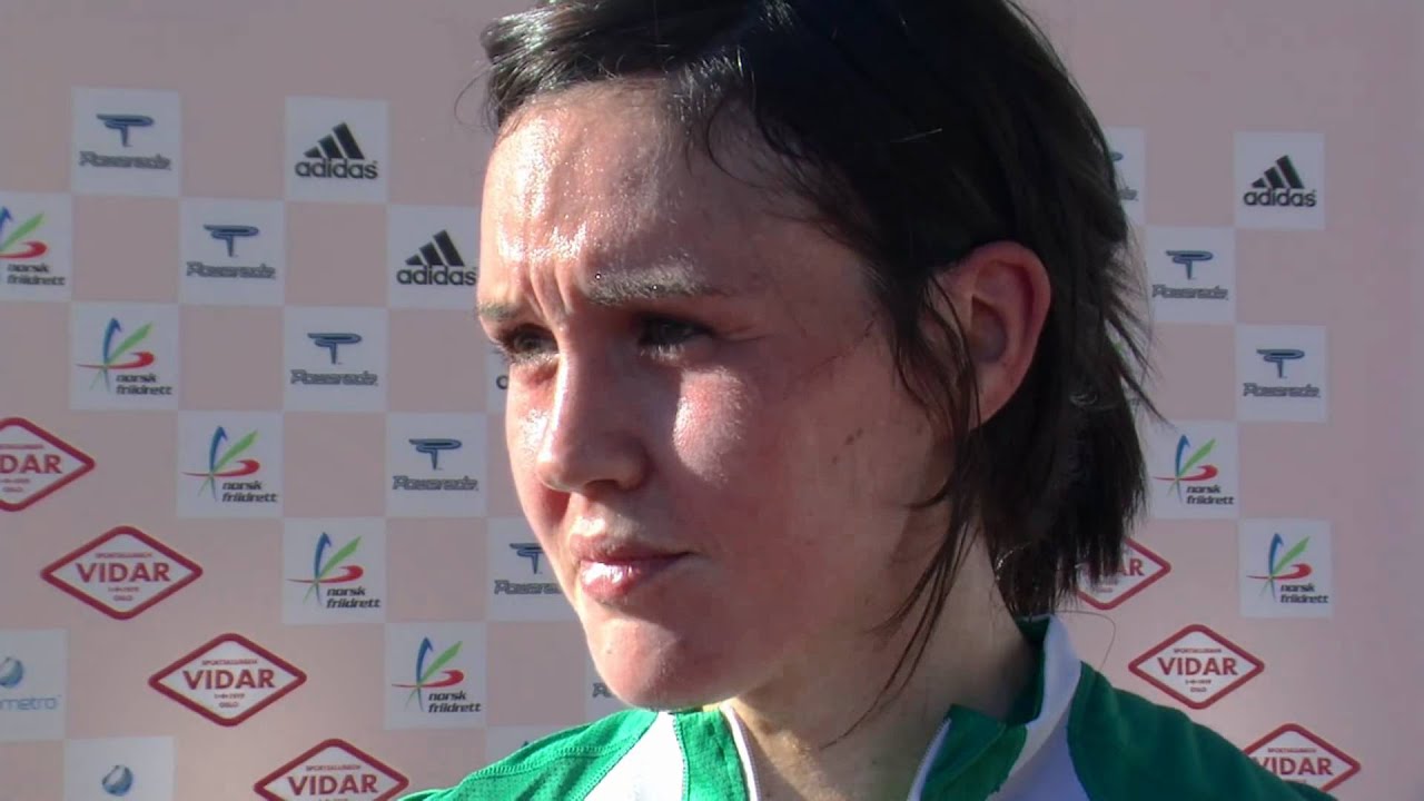 Mary Cullen (IRL) after EC 10.000m, Oslo - YouTube