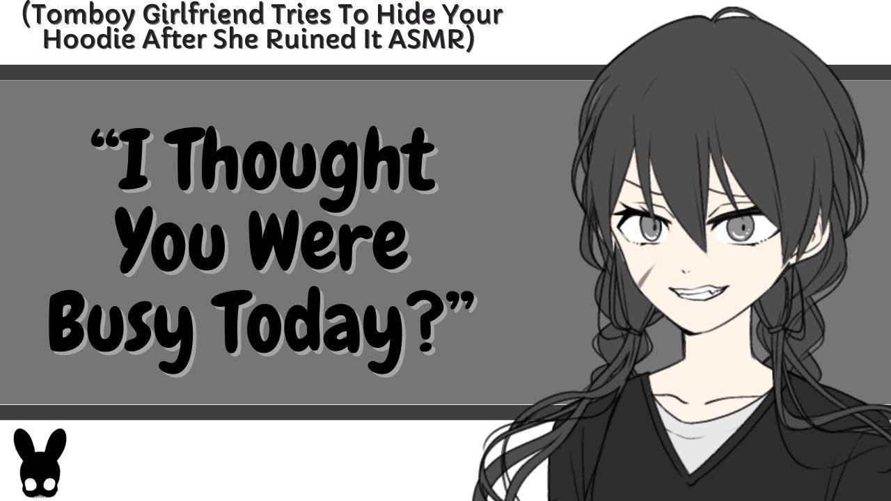 I Thought You Were Busy Today? (Tomboy Girlfriend ASMR) - YouTube