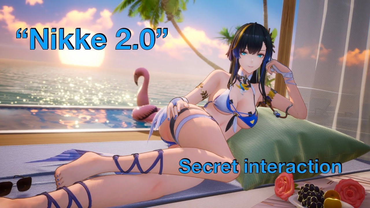 Nikke 2.0 (snowbreak) + secret interaction scene - YouTube