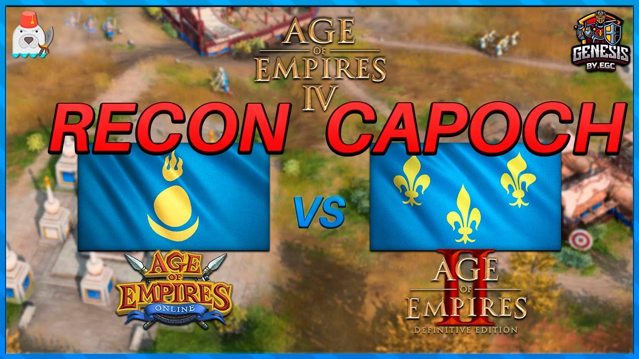 Age of Empires 4 - 😱😨 LA MEJOR PARTIDA DE AoE4 QUE VÍ 😨😱- Capoch vs ...