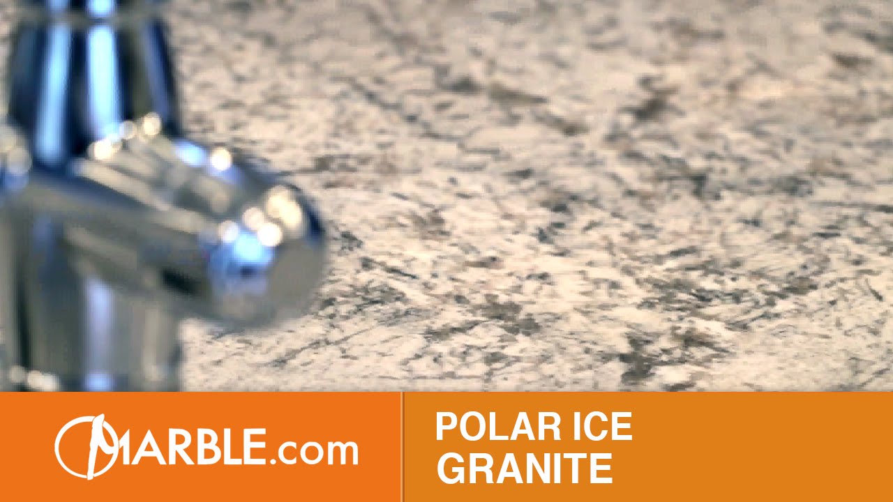 Polar Ice Granite Kitchen Countertops - YouTube