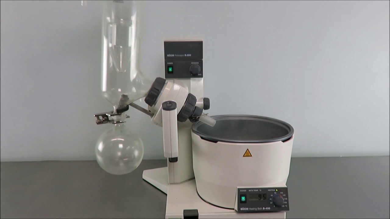 Buchi R-200 Rotavapor - YouTube