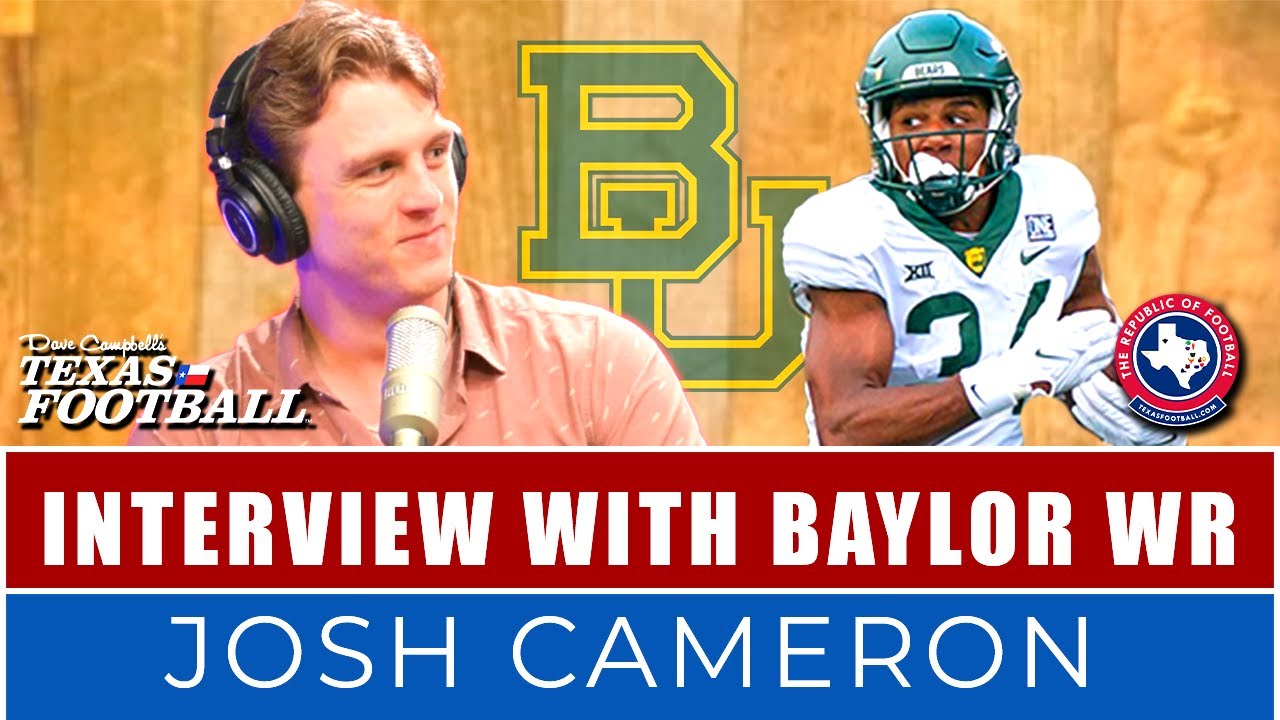 Baylor WR Josh Cameron Interview | The Republic of Football - YouTube