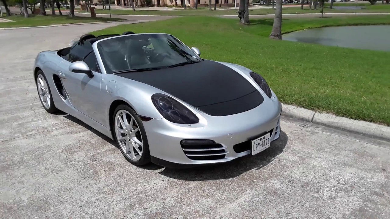 Porsche Boxster Custom Wrap - YouTube