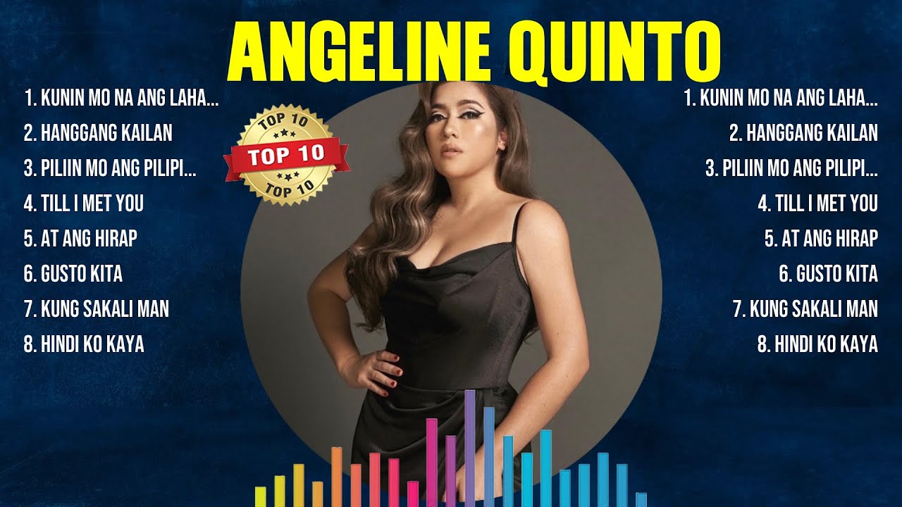 Angeline Quinto Top Hits Popular Songs Top 10 Song Collection - YouTube