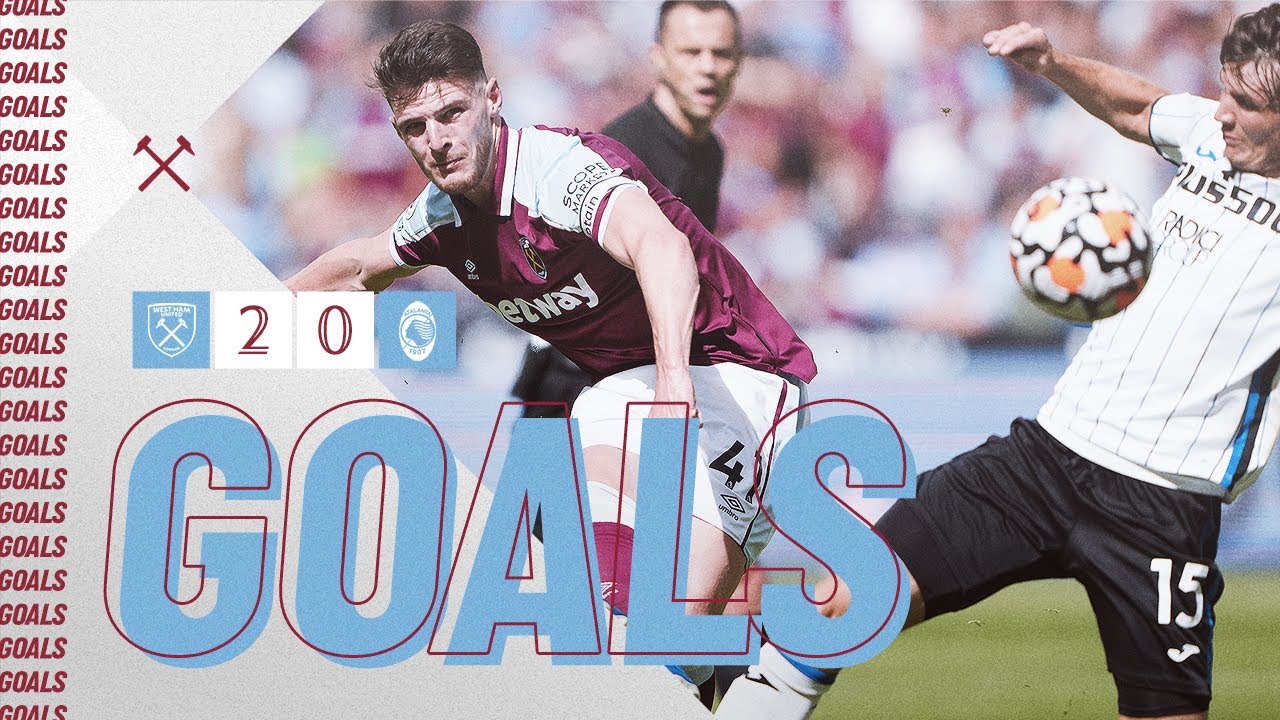 GOALS | WEST HAM 2-0 ATALANTA | BETWAY CUP - YouTube