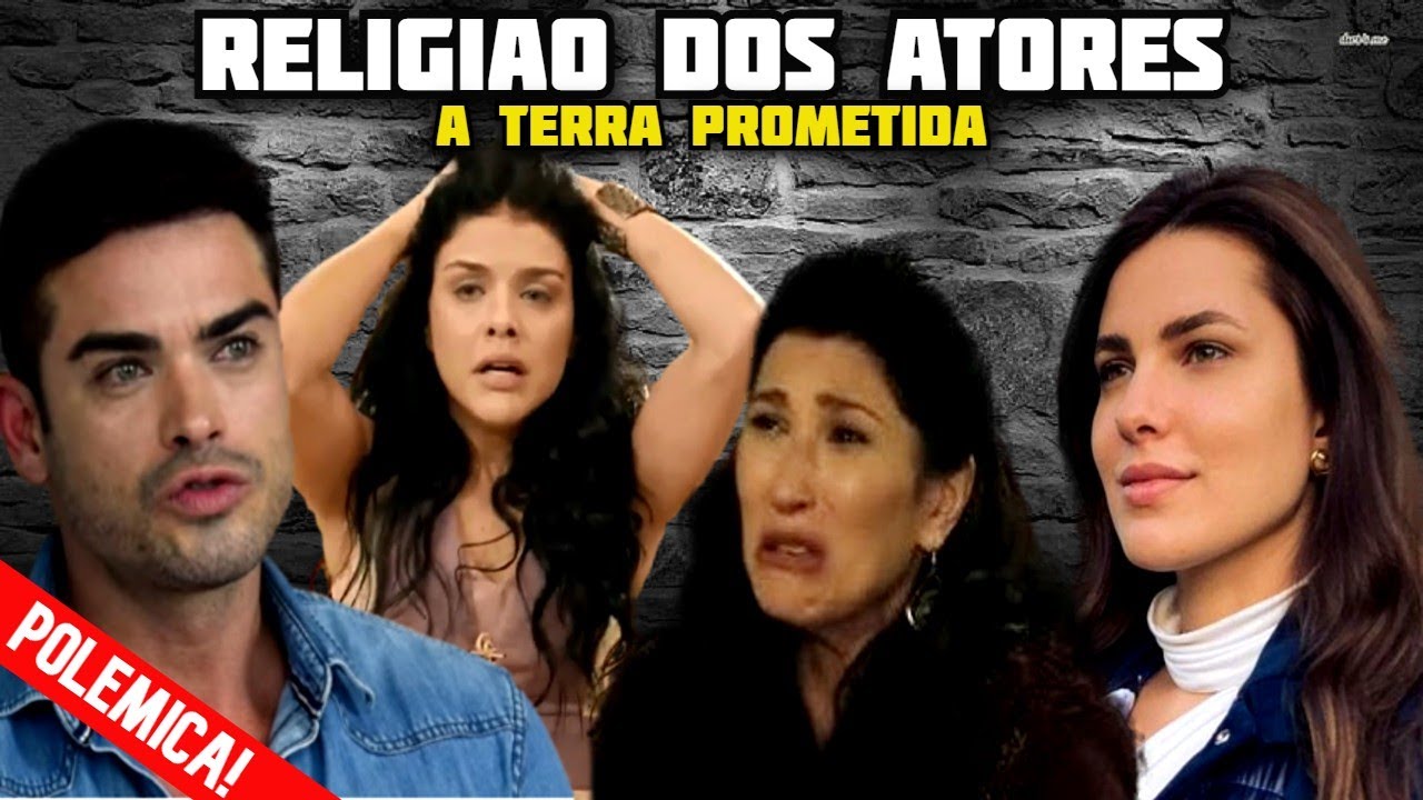 Religião dos Atores de A Terra Prometida | Novela Bíblica da Record ...