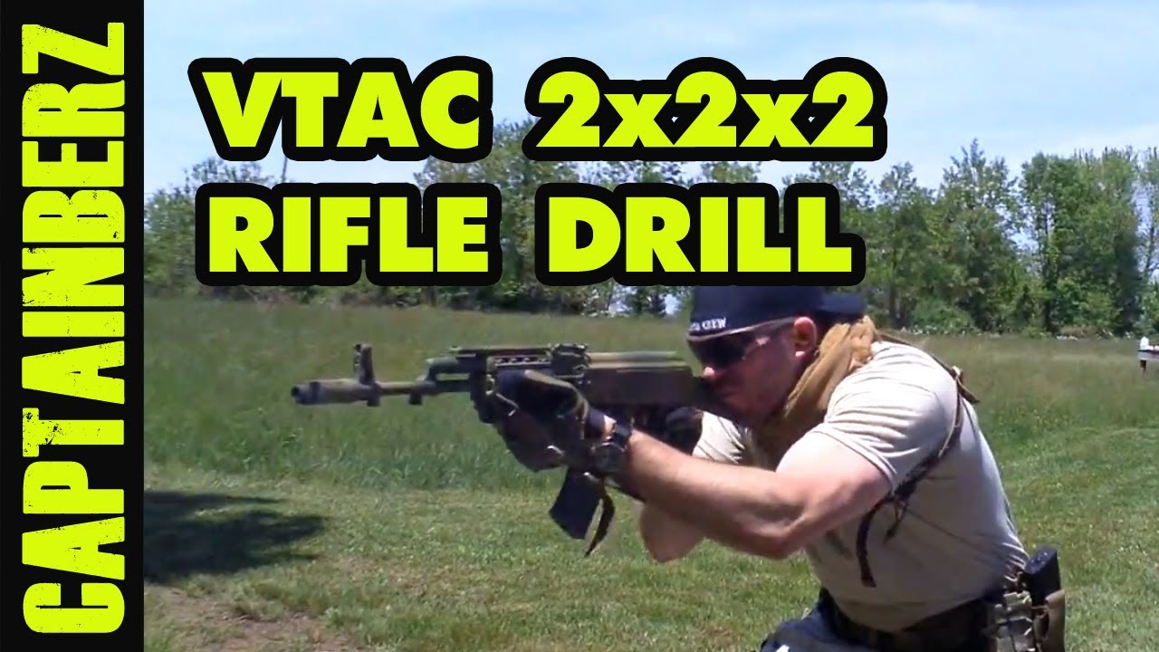 VTAC 2x2x2 Rifle Drill - YouTube