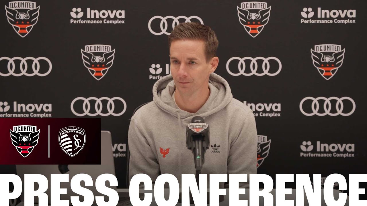 Troy Lesesne Pre-Match Press Conference | D.C. United vs. Sporting ...