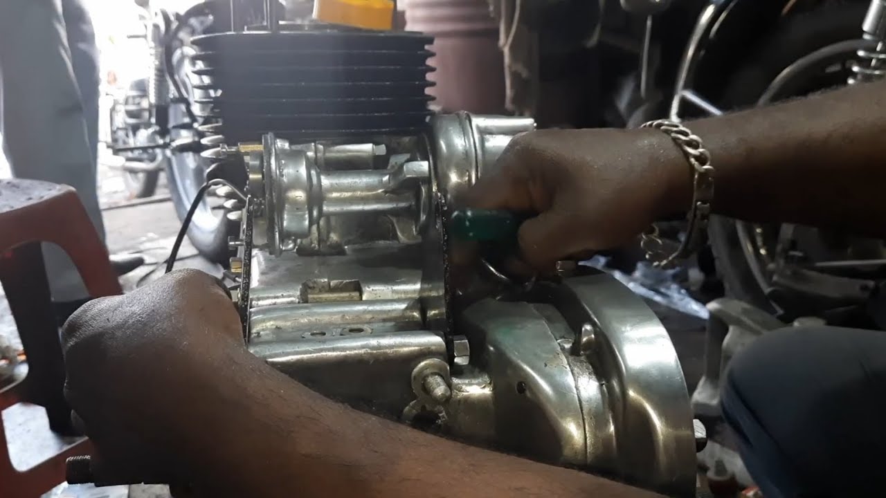 ROYAL ENFIELD OLD STD BULLET RESTORATION [PART-4] #BULLET MECHANIC ...