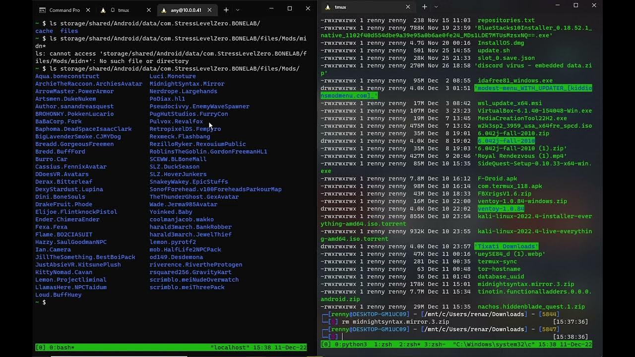 How i install mods to boneworks (using rsync, ssh) - YouTube