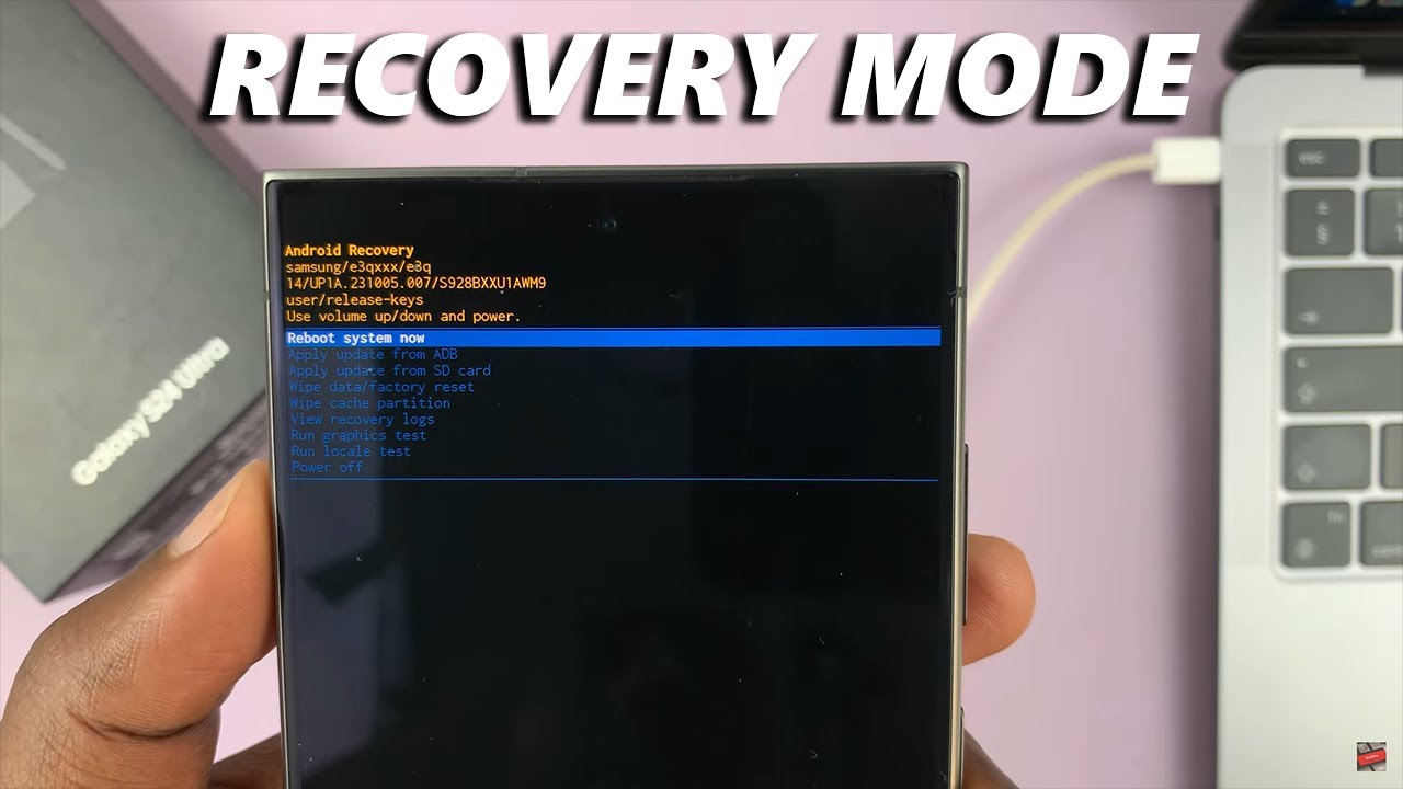 Samsung Galaxy S24 / S24+ / S24 Ultra: How To Enter & Exit Recovery ...