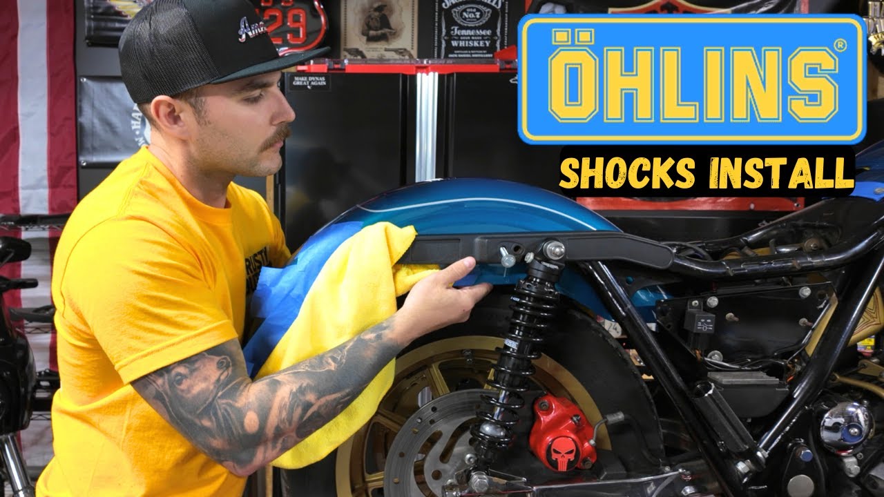 Ultimate Harley Davidson Suspension Upgrade | Ohlins Install on FXR ...