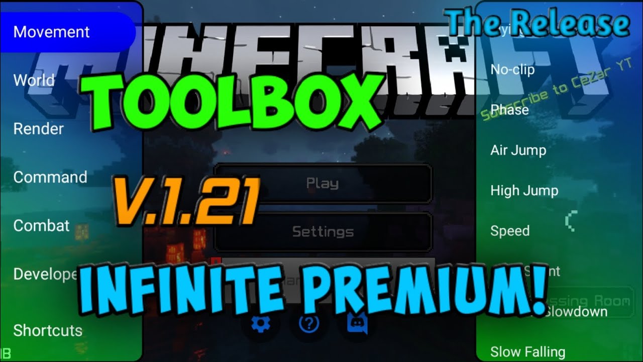 toolbox 1.21 infinite premium time no ads - YouTube
