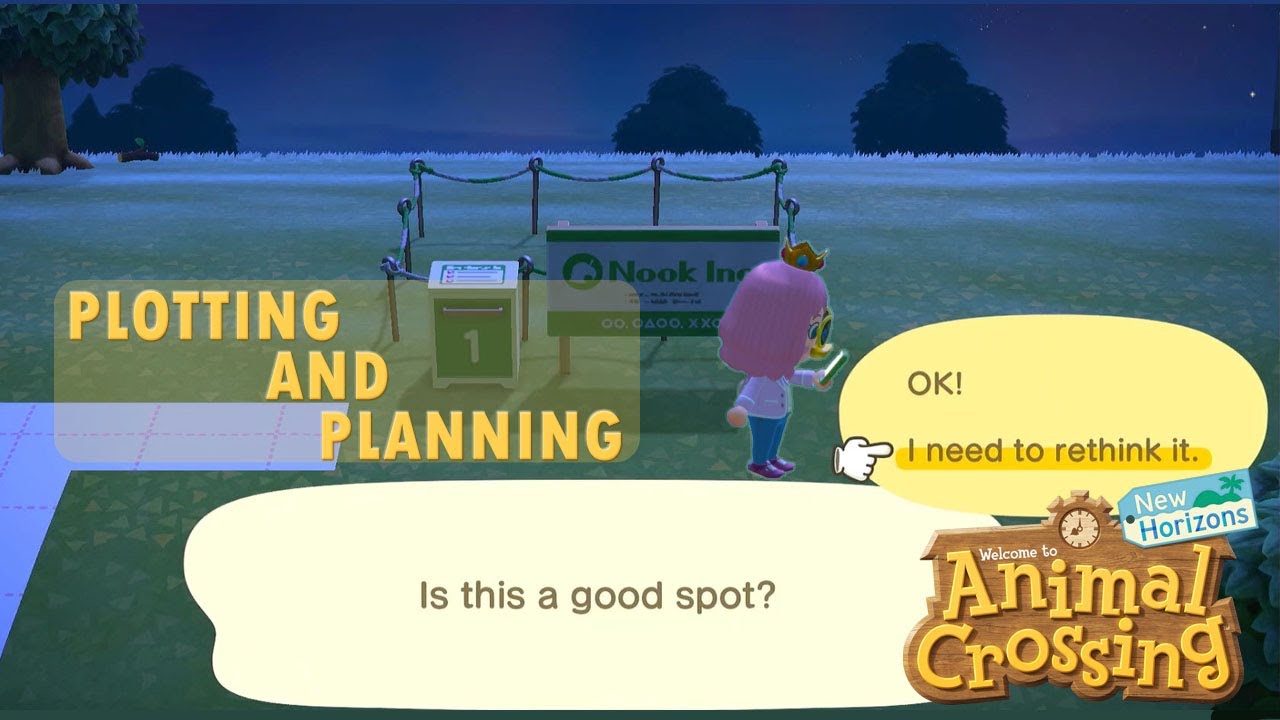Animal Crossing - Plotting and Planning - YouTube