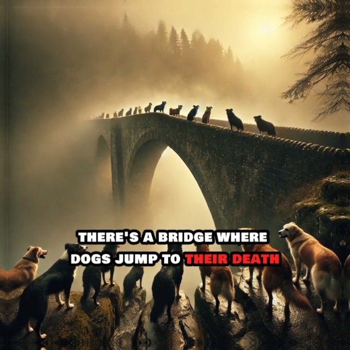 The Bridge That Makes Dogs Jump… But Why?#HorrorStory #Mystery # ...