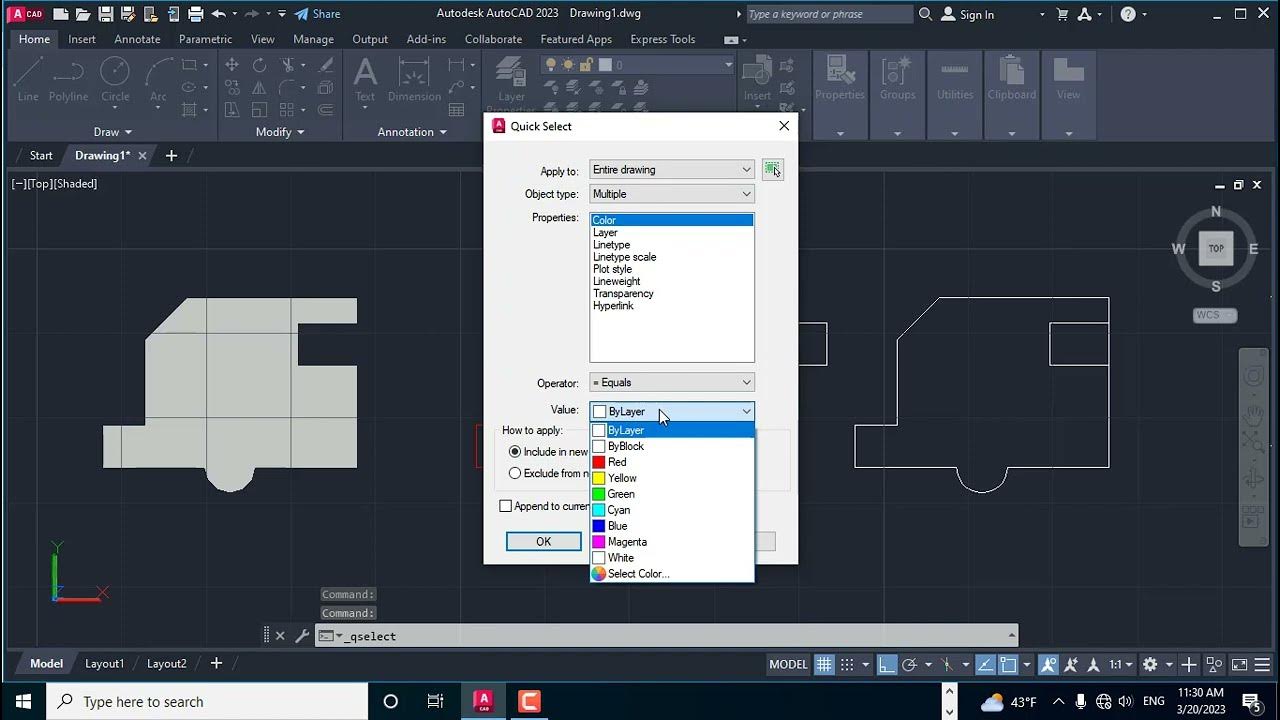 Inquiry commands in AutoCAD 2023 - YouTube