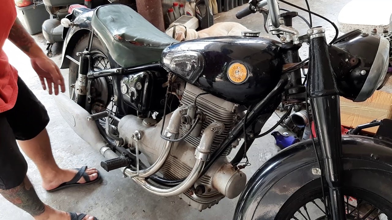 Sunbeam s7 Start engine 2019 - YouTube