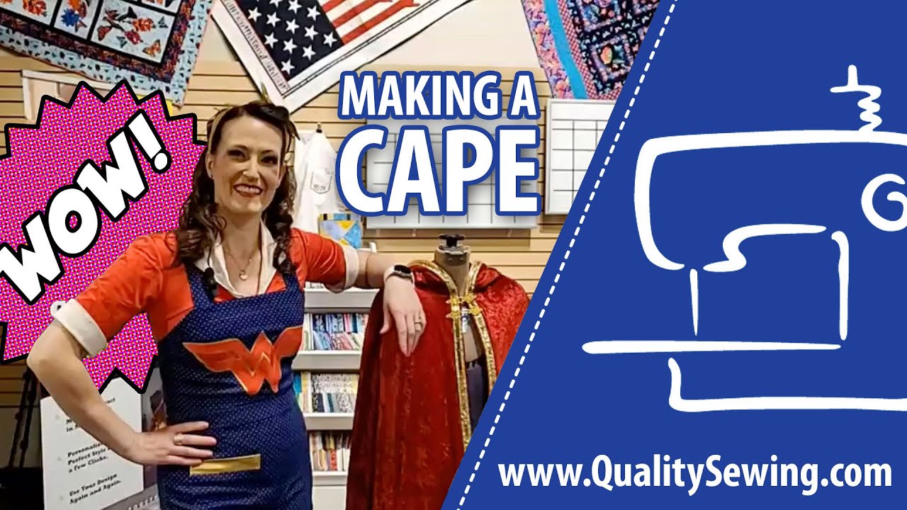 How Do I Make a Simple Cape with a Fur Collar for Cosplay? Part 1 - YouTube