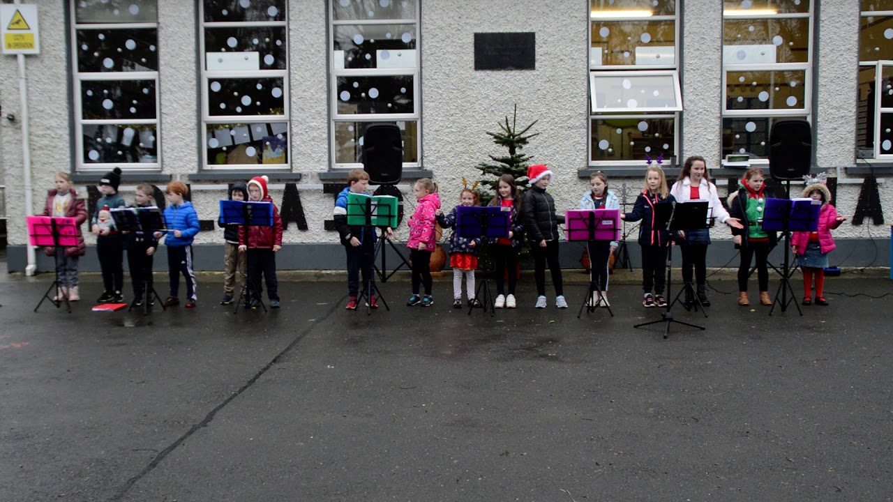 First and Second Class Barnane N.S. Carol Service 2020 - YouTube