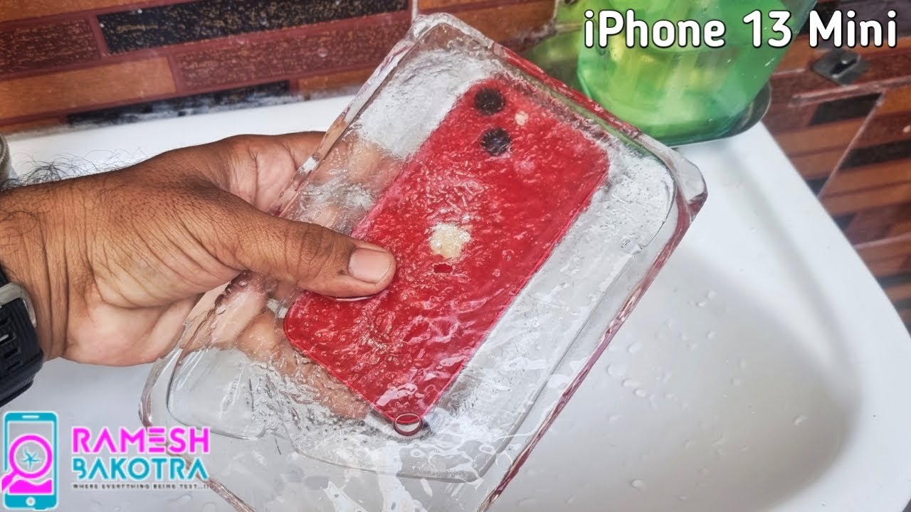 Apple iPhone 13 Mini Freezer Test | 4 Hour in Freezer - YouTube