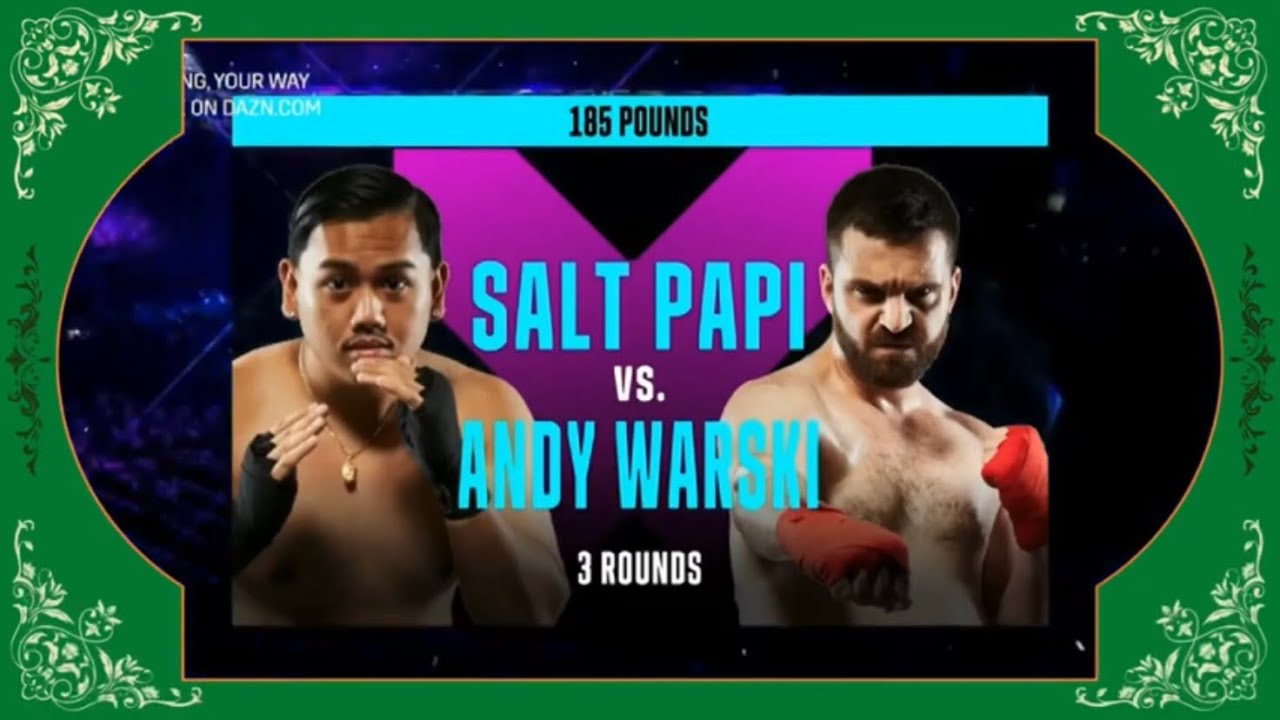 Wonderful and Fantastic Gentlemen’s Boxing ~ Andy Warski Vs Salt Papi ...