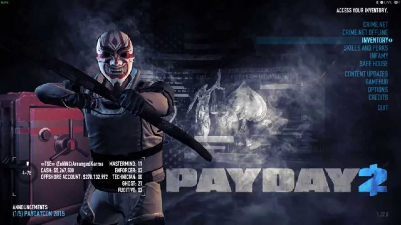 Payday 2: Yakuza Character pack first look - YouTube