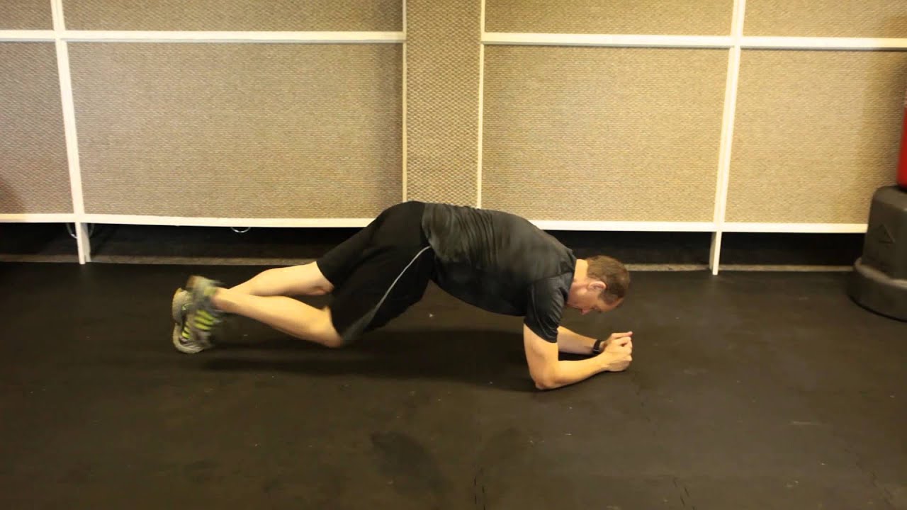 18 Alternating Leg Plank - YouTube