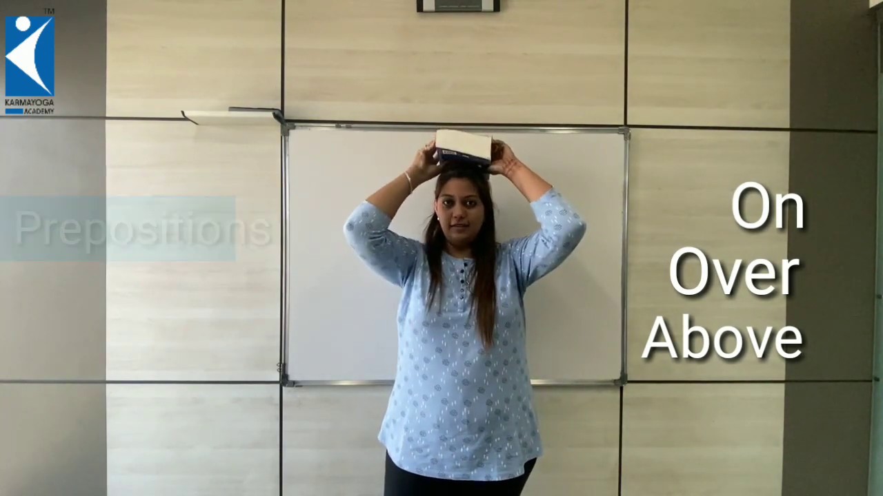 Prepositions On, Over & Above | Ft. SIMRANKAUR WASSAN | English Grammar ...