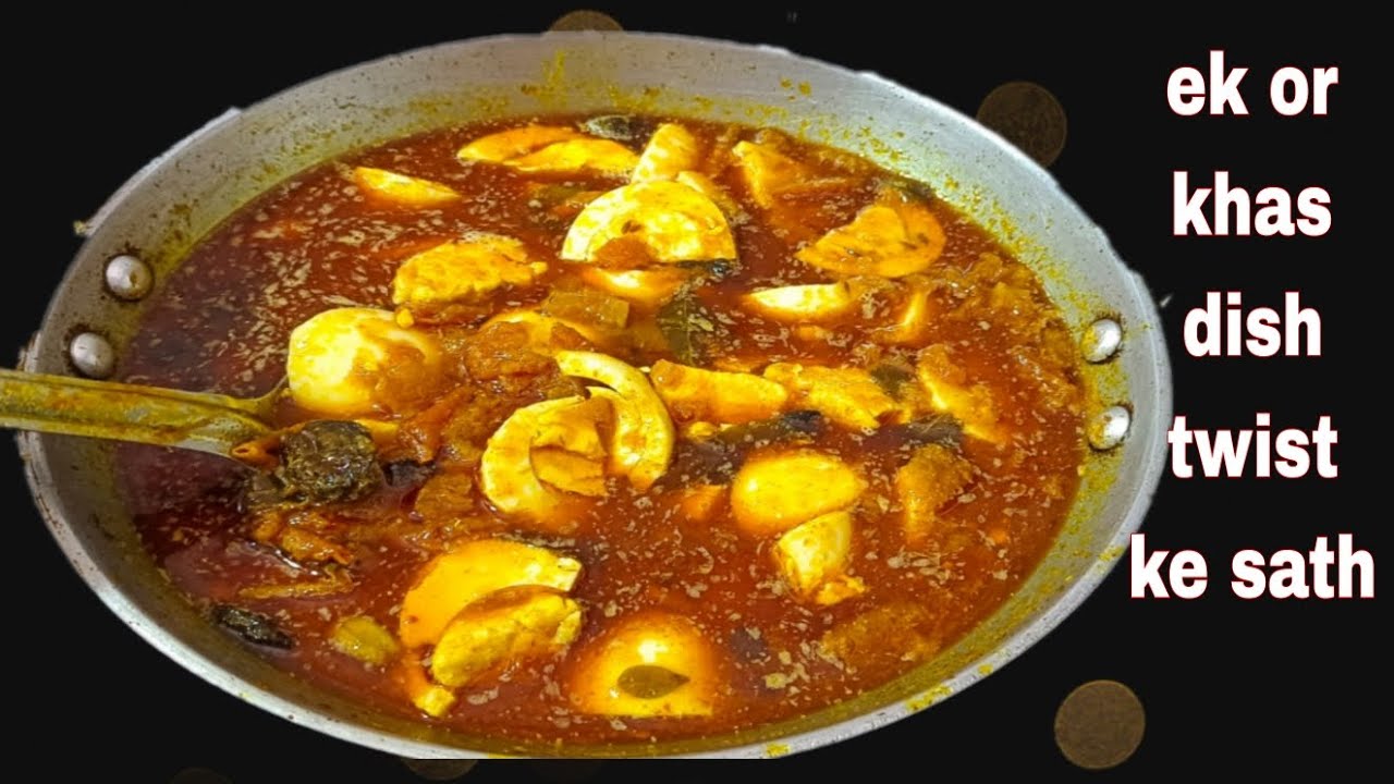 shandar chunks wali ande ki masaledar curry,na fry na fatne ka jhanjhat ...