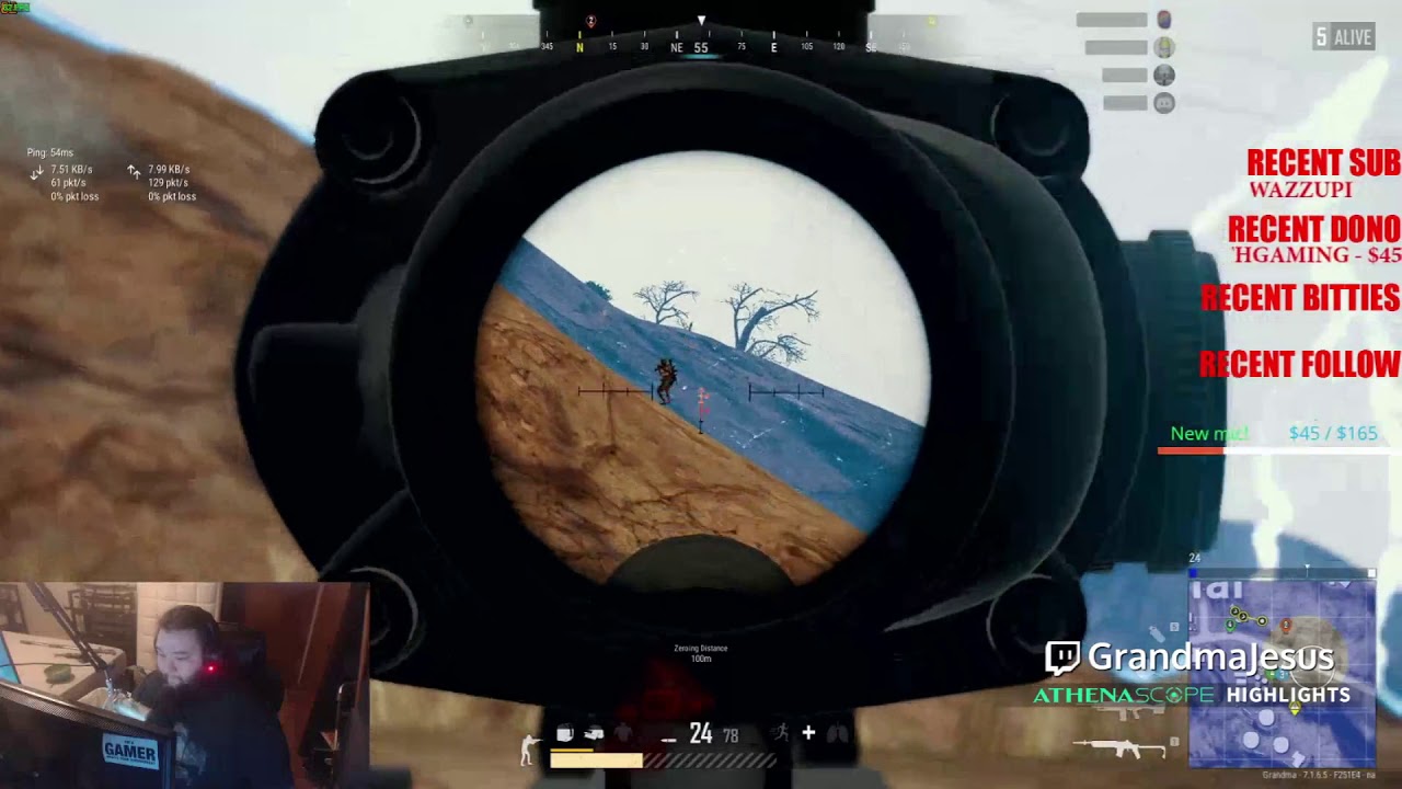 PUBG Stream Highlights Athena #20 - YouTube