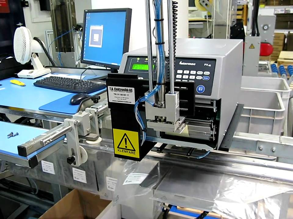 High speed stempel applikator - YouTube