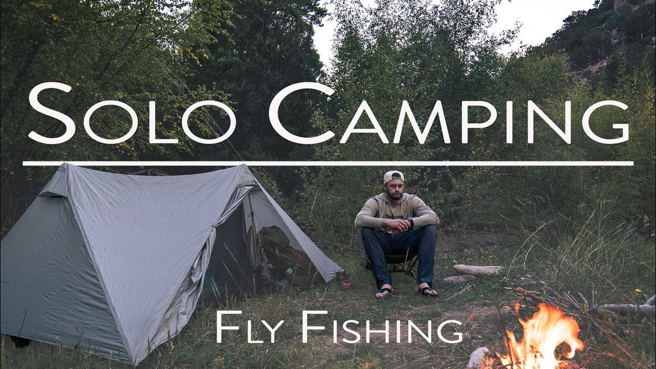 Solo Overnight Fly Fishing | catching native cutthroat trout - YouTube
