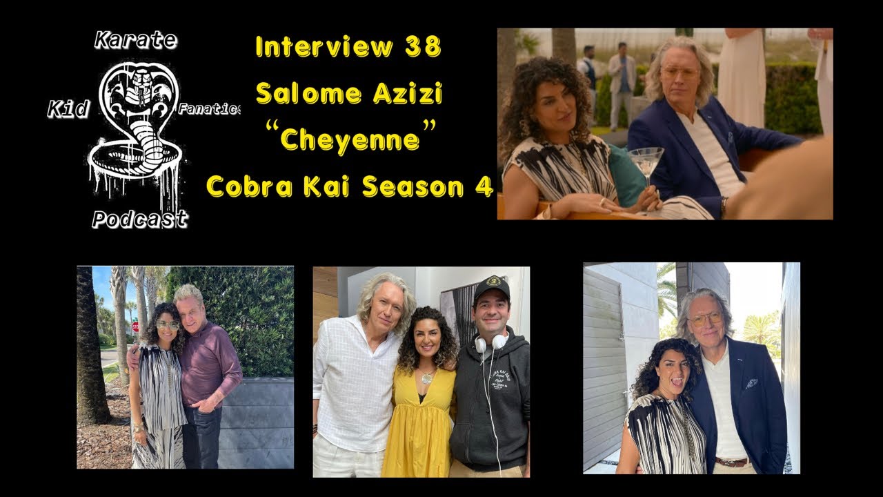 Interview Salome Azizi Cobra Kai Season 4 “Cheyenne” Terry Silvers ...