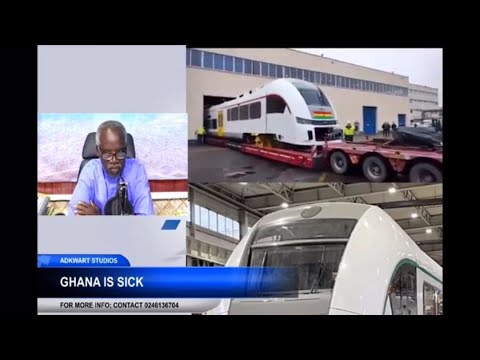 Ghana's new trains arrives in Accra - YouTube