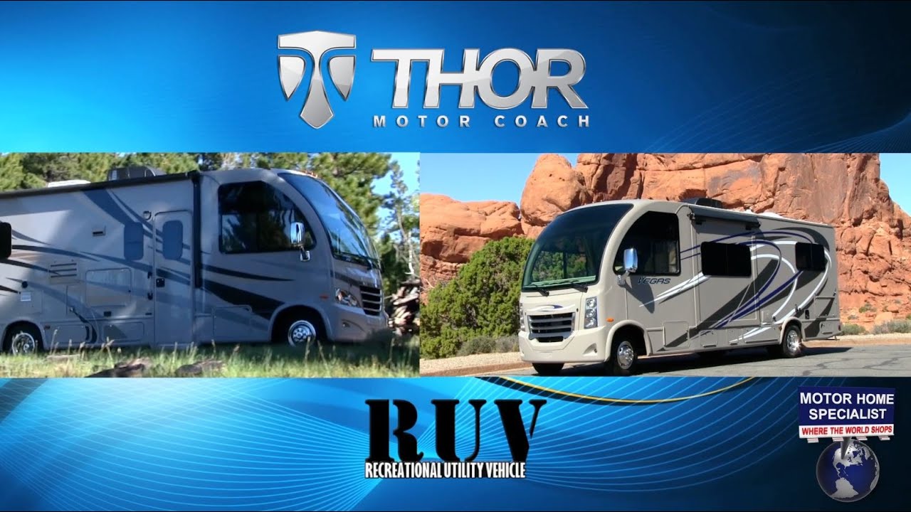 Thor Motor Coach Axis & Vegas RUV Sale at Motor Home Specialist - YouTube