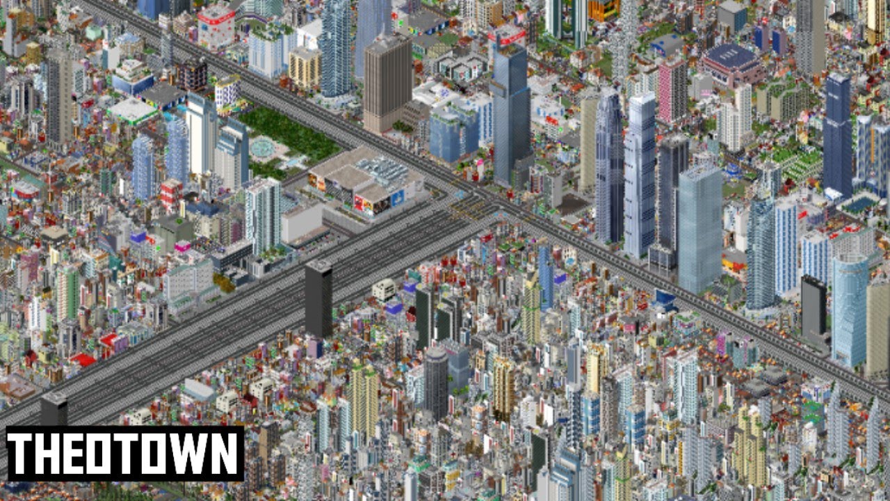 300k large-scale City in Theotown - YouTube