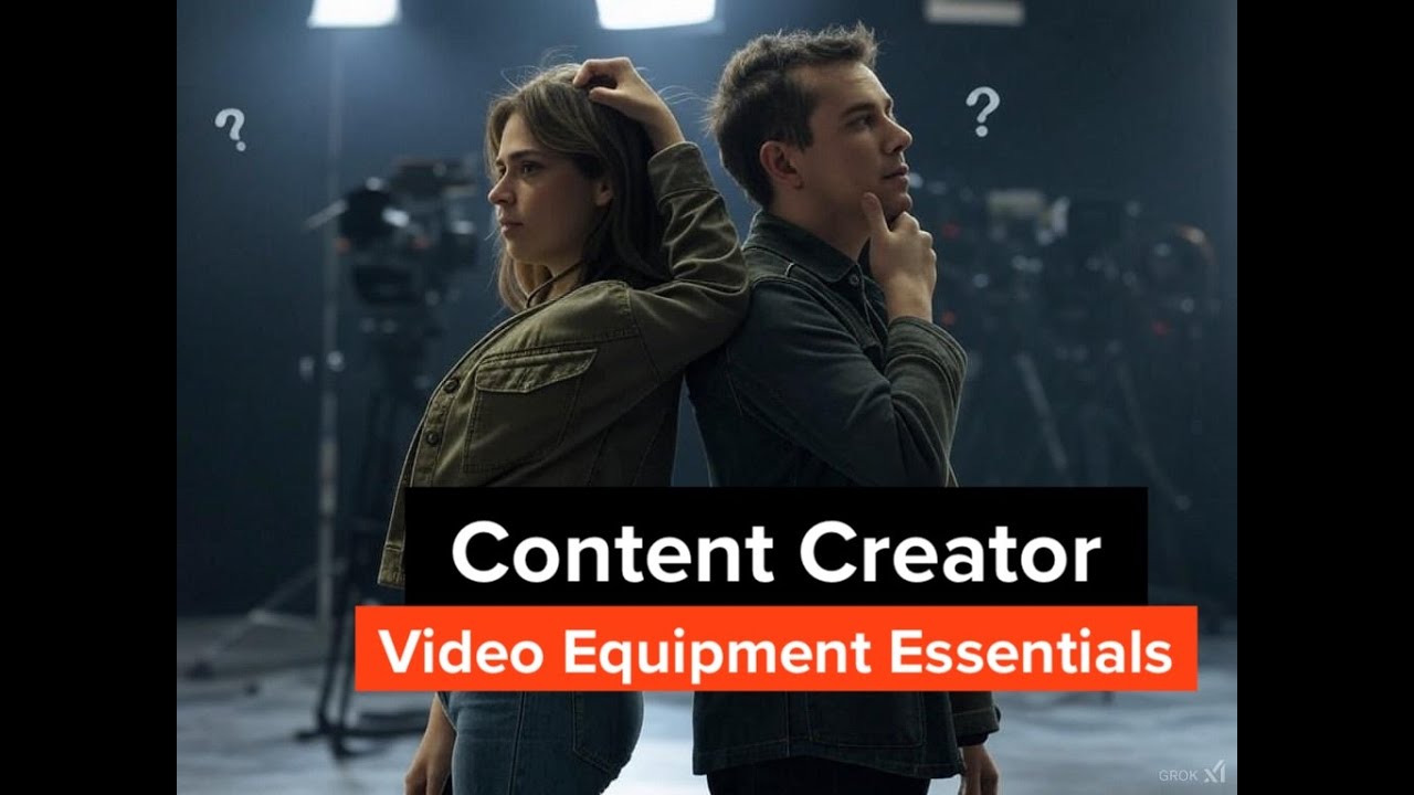 Content Creator Video Equipment essentials - YouTube