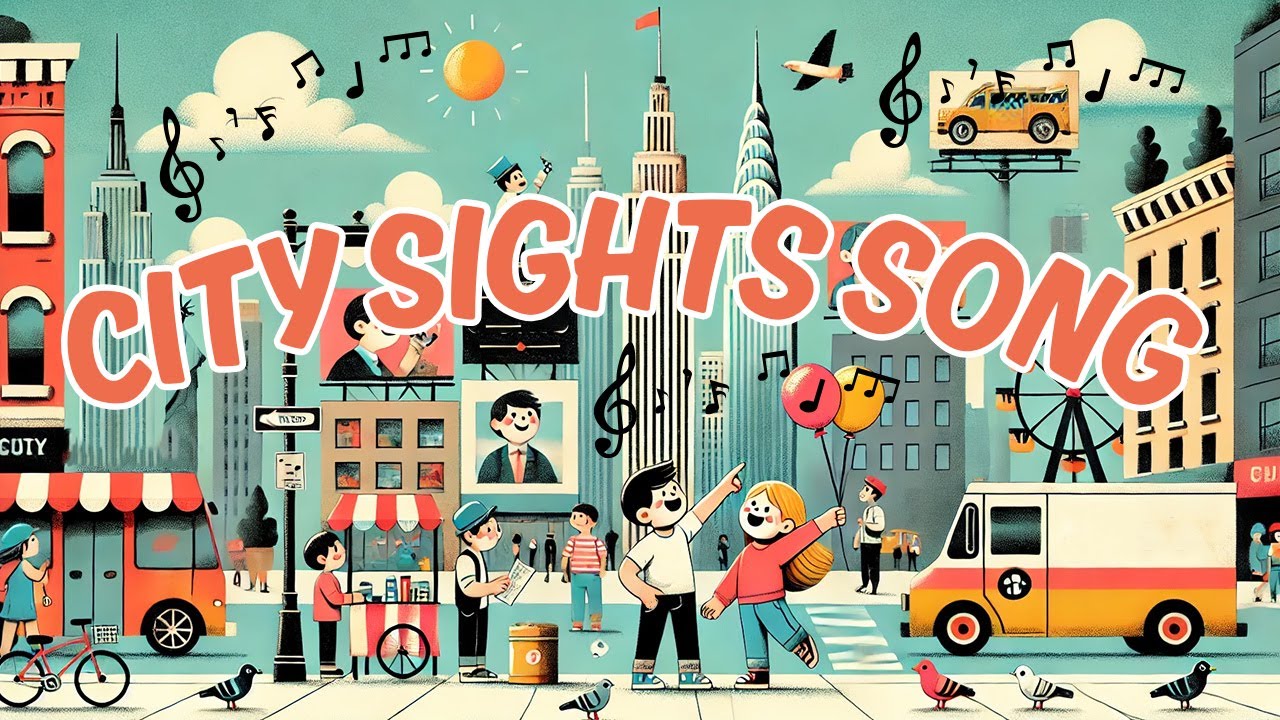 City Sights - A Fun Kids Song About Urban Adventures! - YouTube