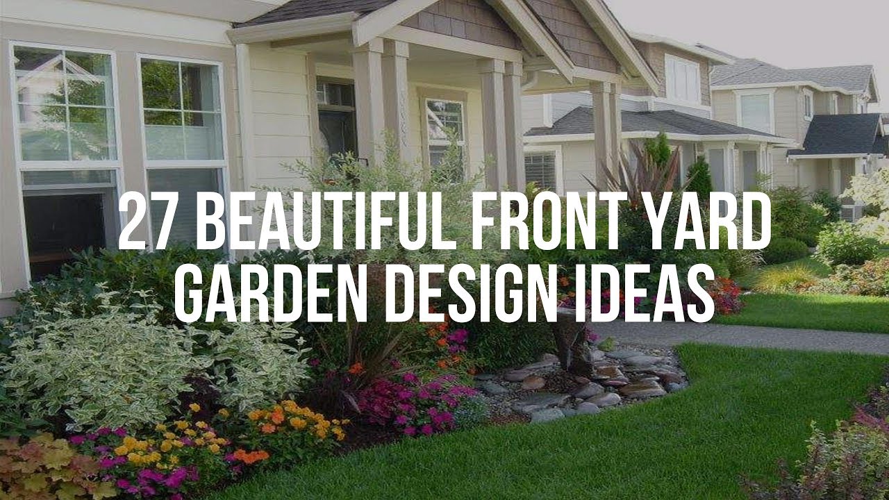 🔴 27 Beautiful FRONT YARD GARDEN DESIGN Ideas - YouTube
