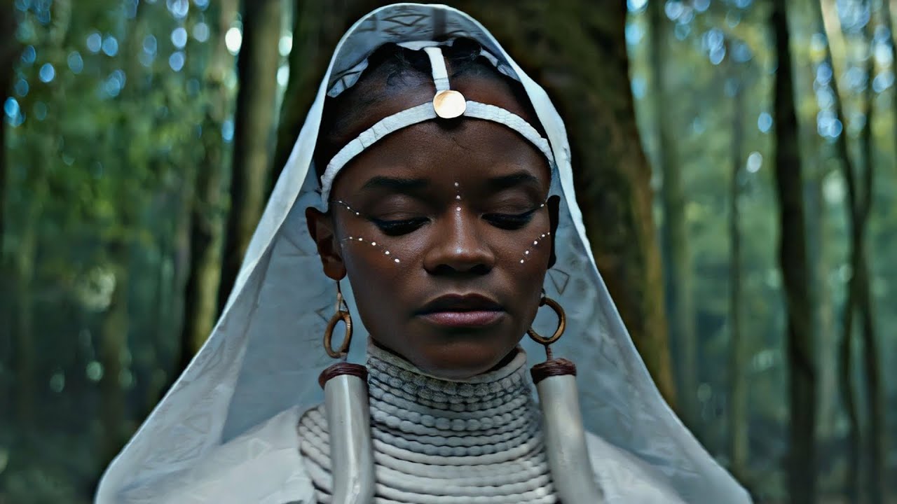 Queen Ramonda's funeral | Black Panther: Wakanda Forever - YouTube