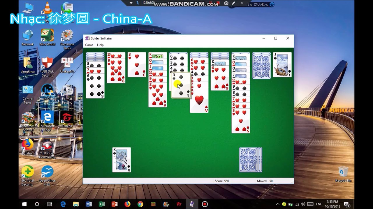 CHƠI SPIDER SOLITAIRE WINDOWS 7 TRÊN WINDOWS 10 - Spider Solitaire #2 ...