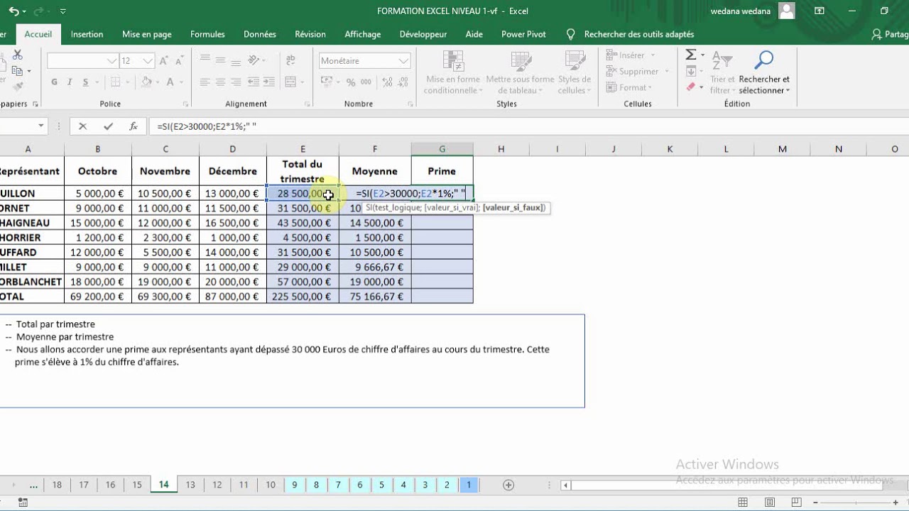 EXCEL NIVEAU 1 - YouTube