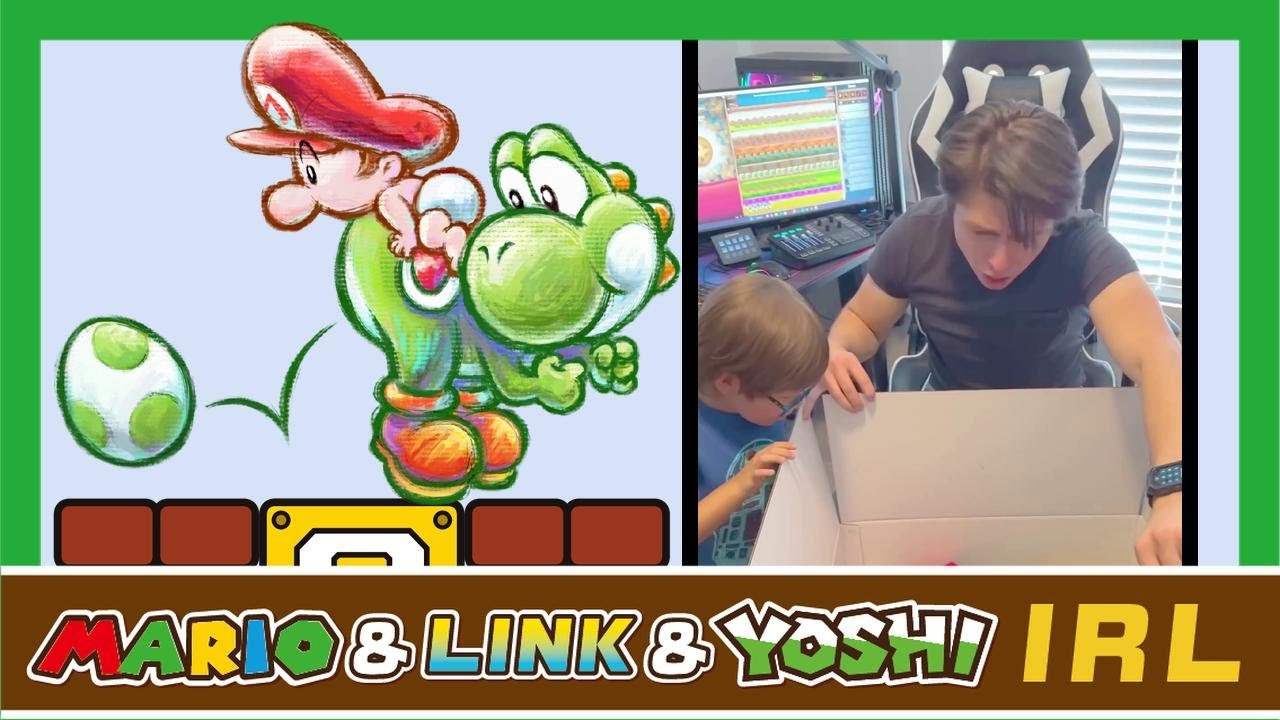 Mario & Link & Yoshi in Real Life | Funny Videos ＃1371 - YouTube