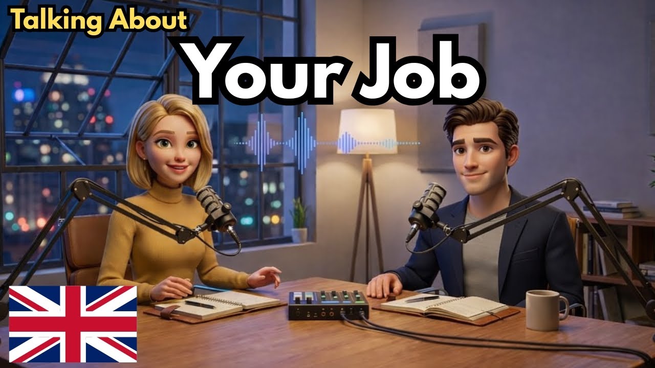 How to Talk About Your Job in English | English Conversation Practice ...