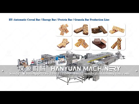 Full Automatic Cereal Bar | Protein Bar | Energy Bar Production Line ...