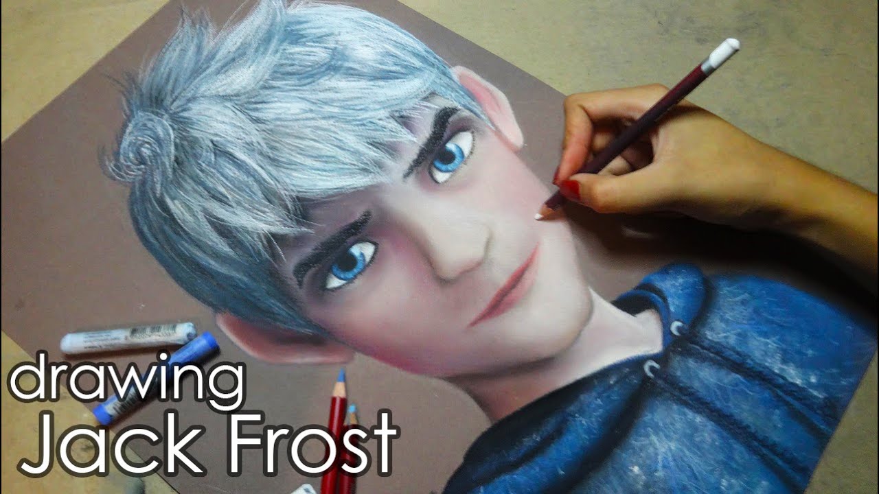 Speed Drawing: Jack Frost | Diana Díaz - YouTube