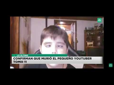 TOMI 11 MURIO ?? ACABA DE FALLECER TOMI 11 EL YOUTUBER - YouTube