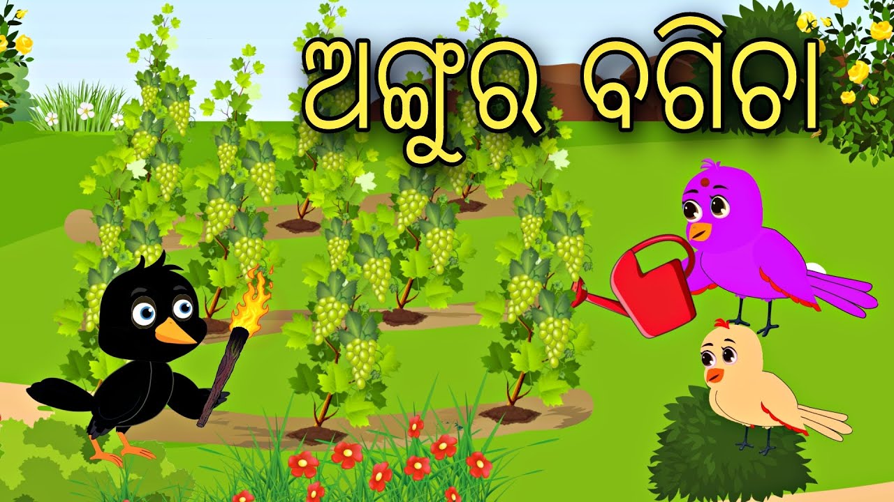 Chadhei Ra Angura Bagicha || Odia Stories - YouTube