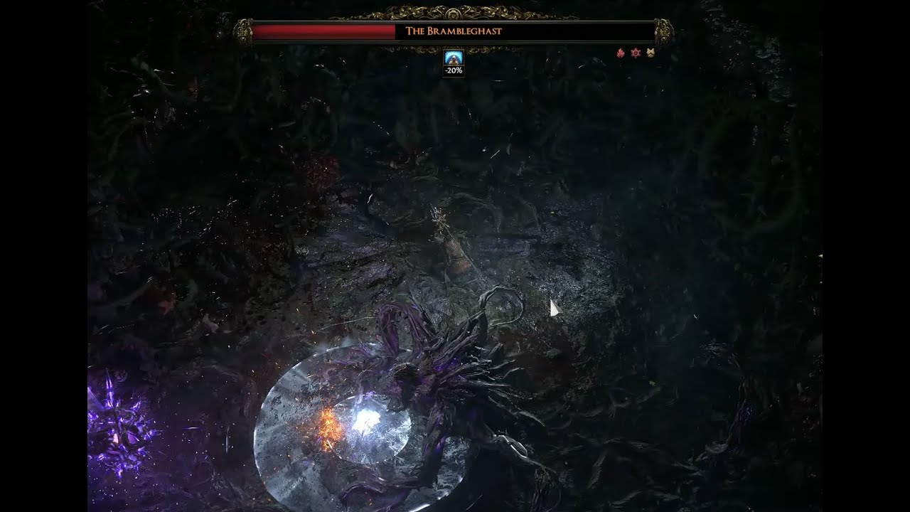 Path of Exile 2 - The Grelwood, full map + 2 boss: The Brambleghast and ...